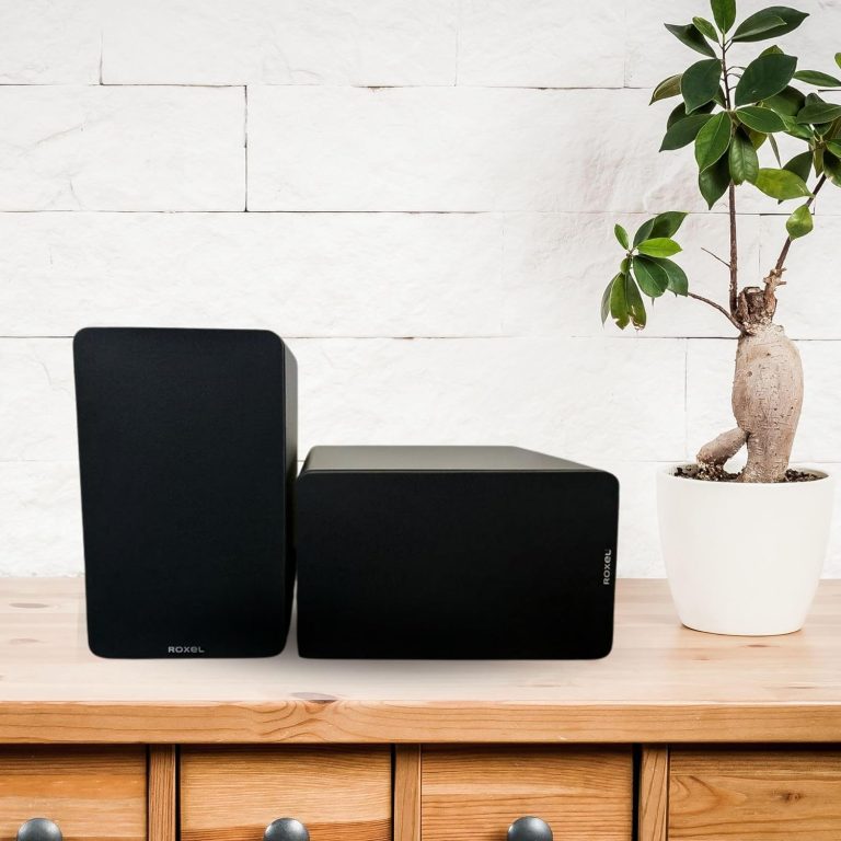 Roxel Onyx Active Bookshelf Speakers - Roxel
