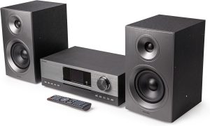 Roxel Pulse All-in-One Compact HiFi System with Spotify Connect, CD ...