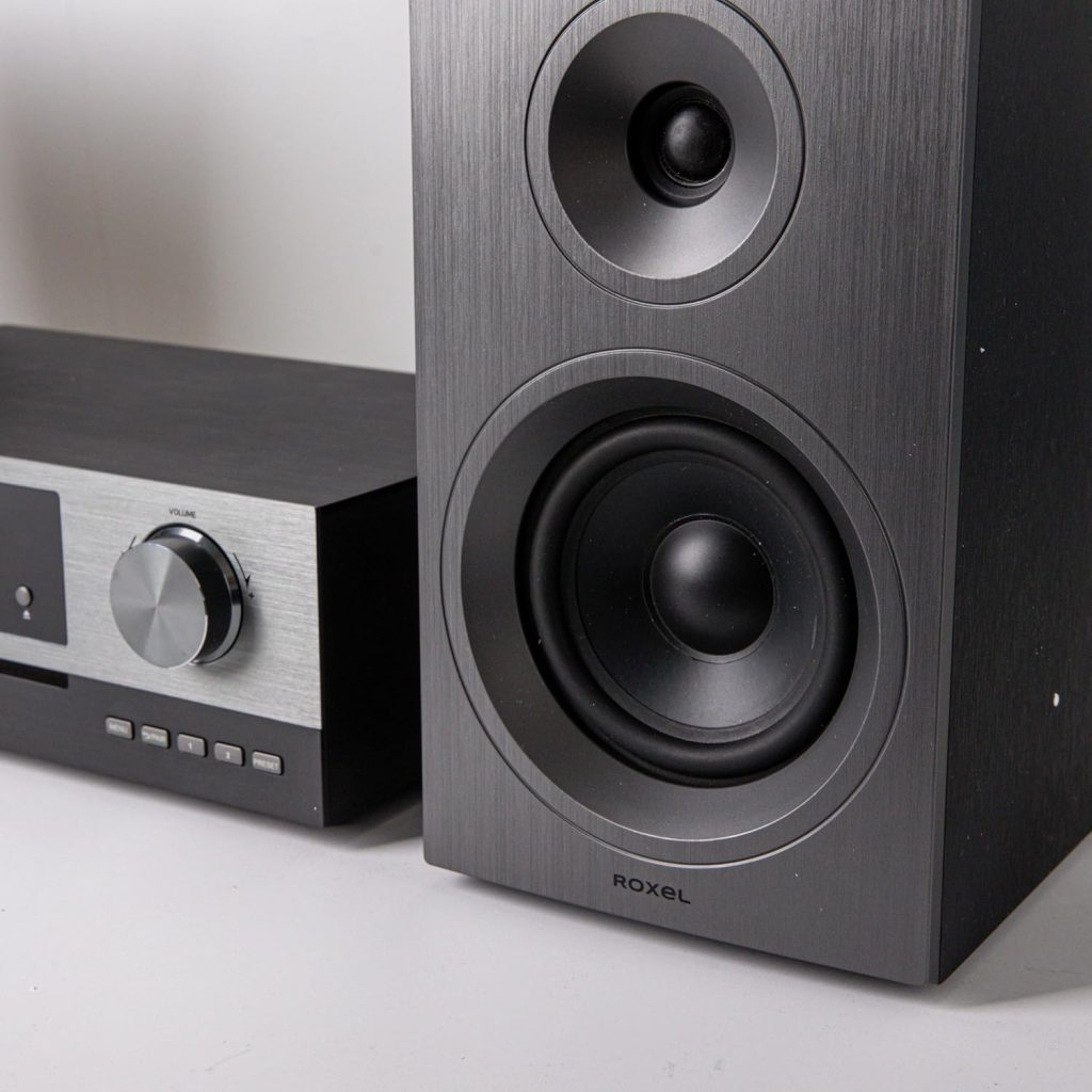 Roxel Pulse All-in-One Compact HiFi System with Spotify Connect, CD ...