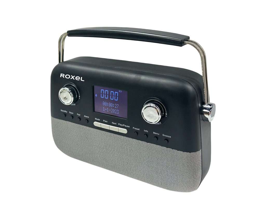 Roxel Retro D2 DAB Radio with Bluetooth Streaming Features - Roxel