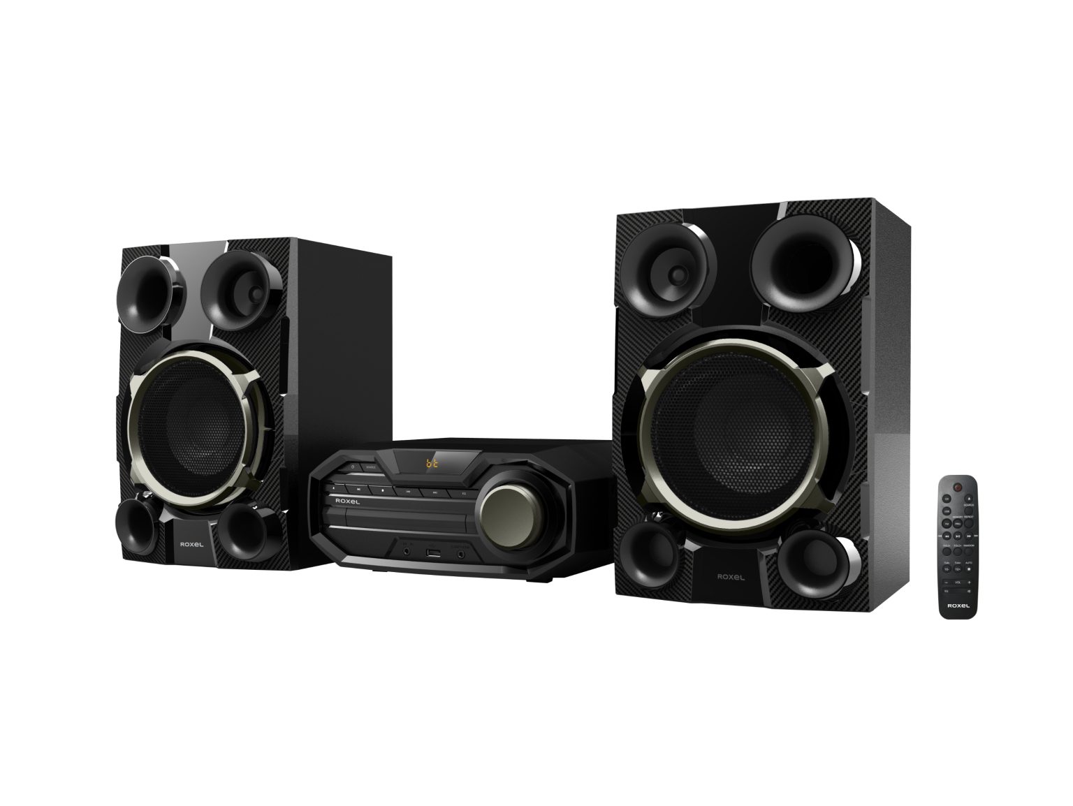 Mini Hifi System with Bluetooth Streaming and CD Player - Roxel